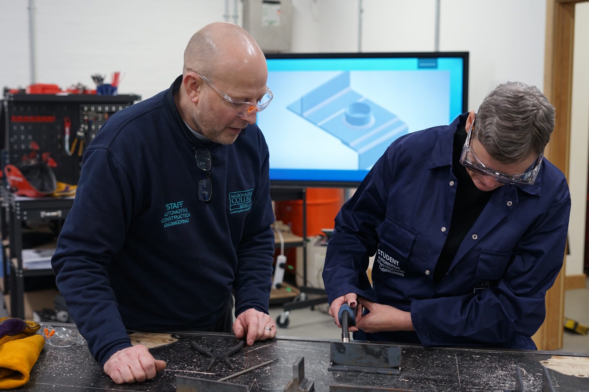 Nelson and Colne College Group senior leaders go back to the floor as ...